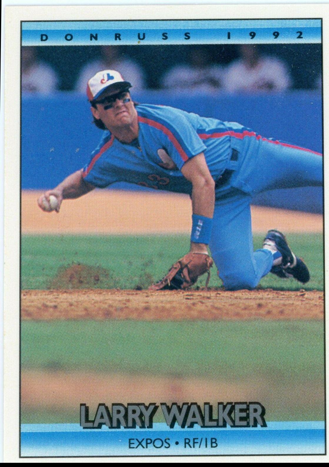 Larry Walker #259 Prices | 1992 Donruss | Baseball Cards