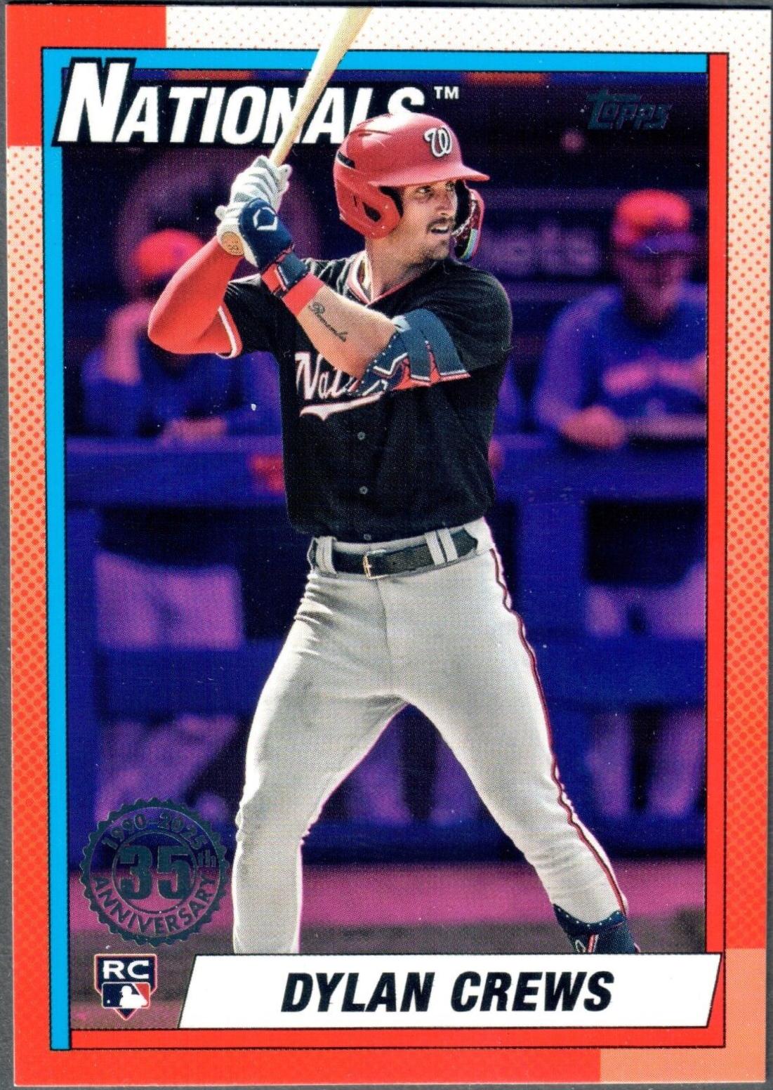 Dylan Crews [Pink] #T90-89 Prices | 2025 Topps 1990 | Baseball Cards