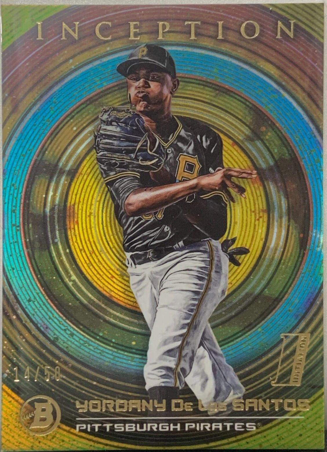 Yordany De Los Santos [Gold] #70 Prices | 2022 Bowman Inception ...