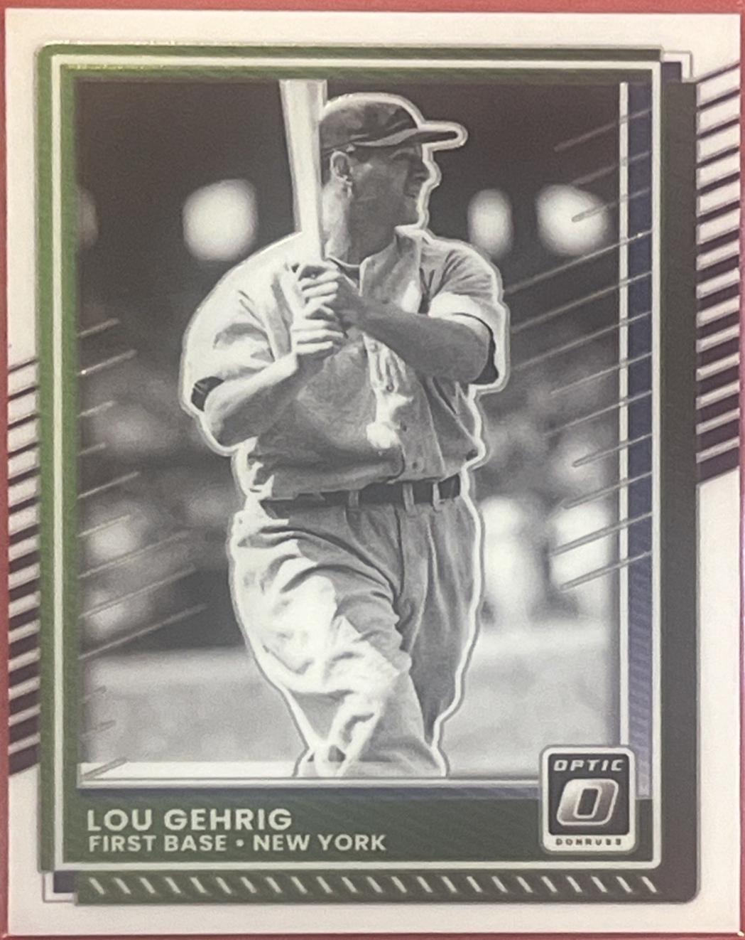 Lou Gehrig [Optic] #55 Prices | 2025 Panini Donruss | Baseball Cards