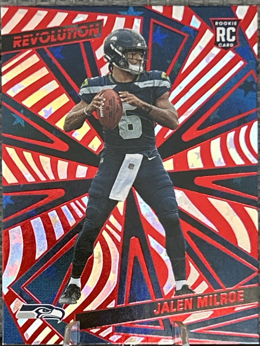 Jalen Milroe [Red Astro] #215 Prices | 2025 Panini Revolution ...
