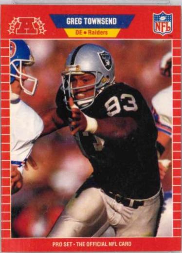 Greg Townsend #463 Prices | 1989 Pro Set | Football Cards