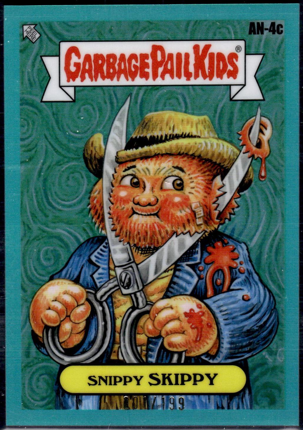 Snippy SKIPPY [Aqua Refractor] #AN-4c Prices | 2024 Garbage Pail Kids ...