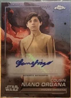 Ian Inigo as Cousin Niano Organa #AU-II Prices | Star Wars 2024 Topps ...