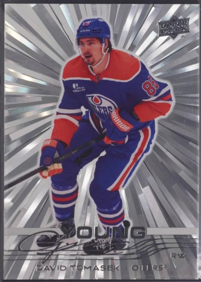 David Tomasek [Outburst Silver] #481 Prices | 2025 Upper Deck Series 2 ...
