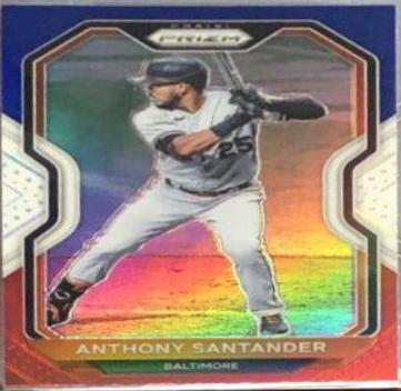 Anthony Santander [Red White and Blue Prizm] #132 Prices | 2021 Panini ...