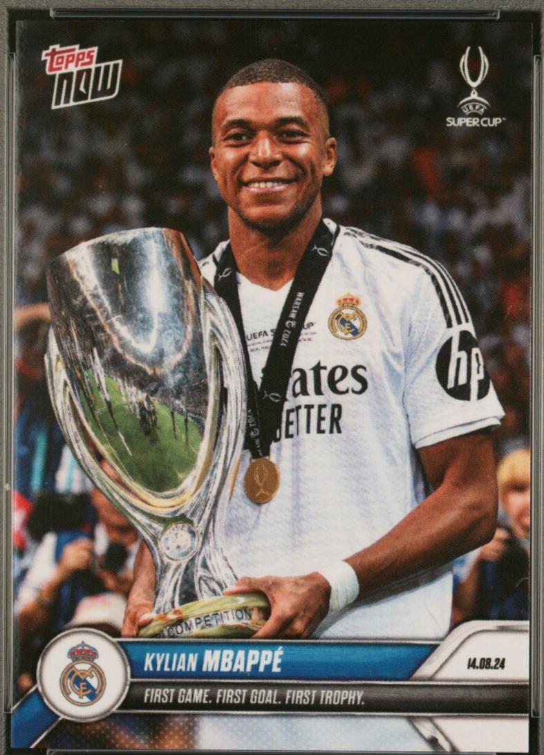 Kylian Mbappe #24 Prices | 2025 Topps Now UEFA Champions League ...