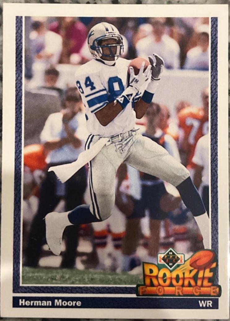 Herman Moore #639 Prices [Rookie] | 1991 Upper Deck | Football Cards