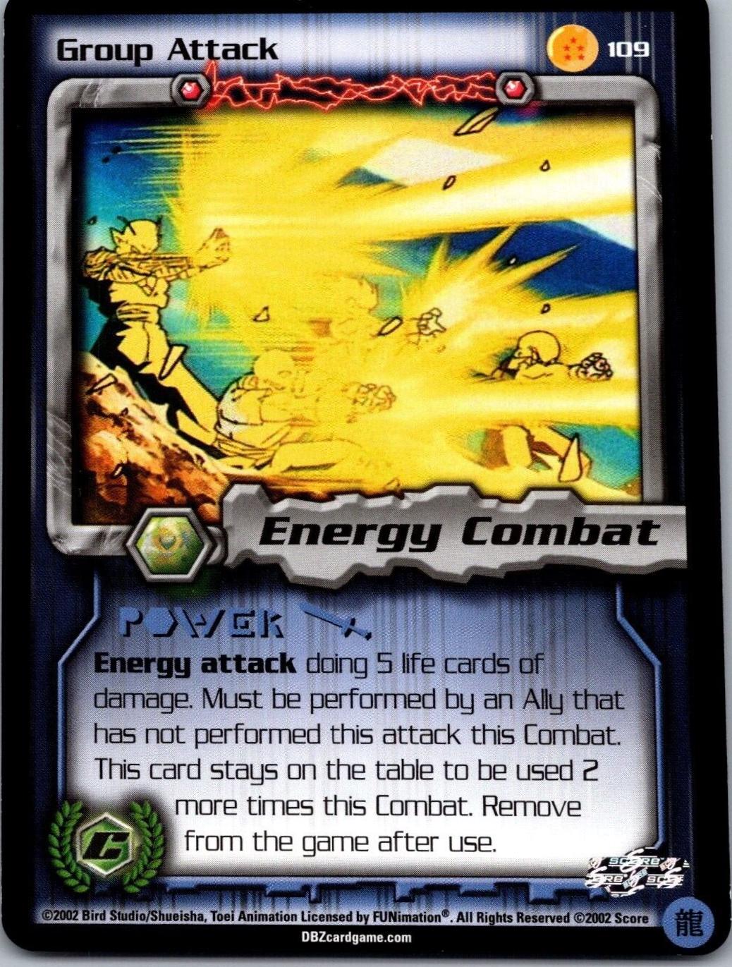 Group Attack 109 Prices | Dragon Ball Z Cell Games Saga | Dragon Ball Cards