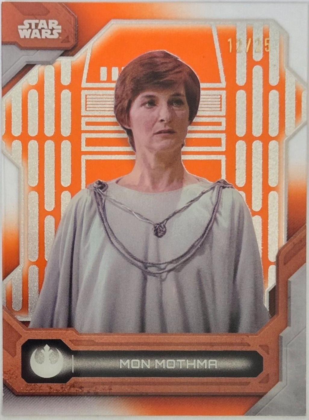 Mon Mothma [Hyperspace Orange] #73 Prices | Star Wars 2024 Topps High ...