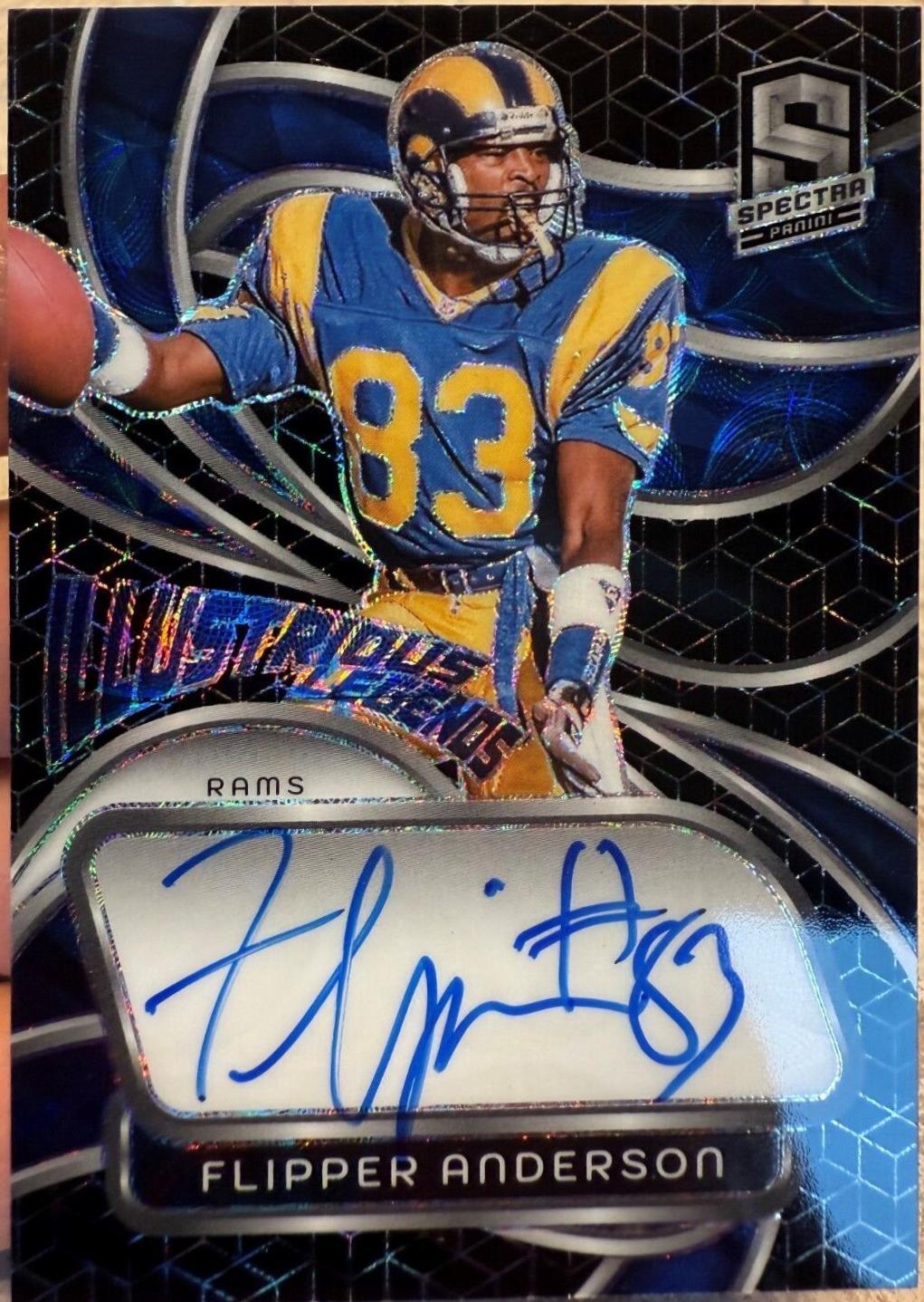Flipper Anderson [Spectris] #IL-FAN Prices | 2024 Panini Spectra ...