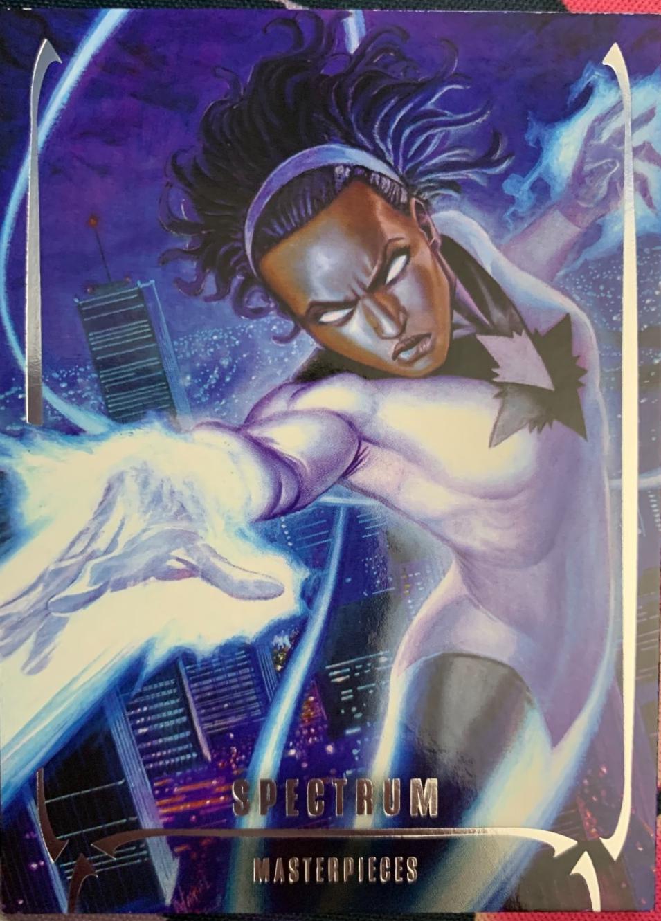 Spectrum #27 Prices | Marvel 2024 SkyBox Masterpieces Nahuel Grego ...