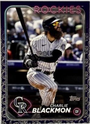 Charlie Blackmon [Team Color] #431 Prices | 2024 Topps | Baseball Cards