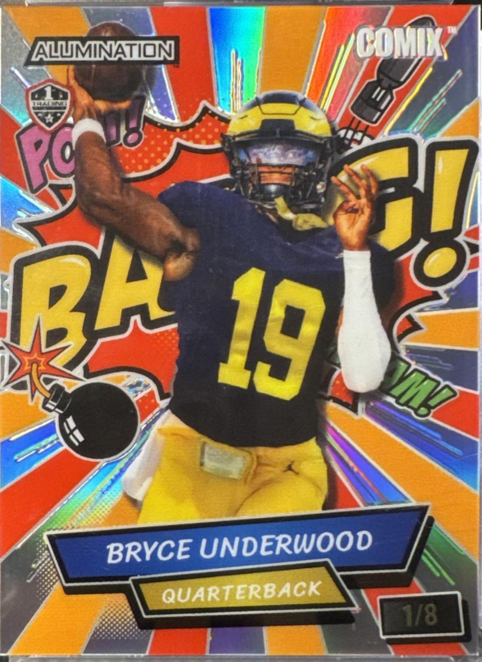 Bryce Underwood #AC-BU Prices | 2024 Wild Card Alumination Just The ...