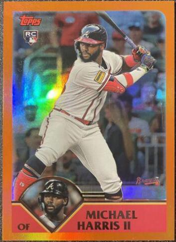 Michael Harris II [Orange Hot] #300 Prices | 2023 Topps Archives ...