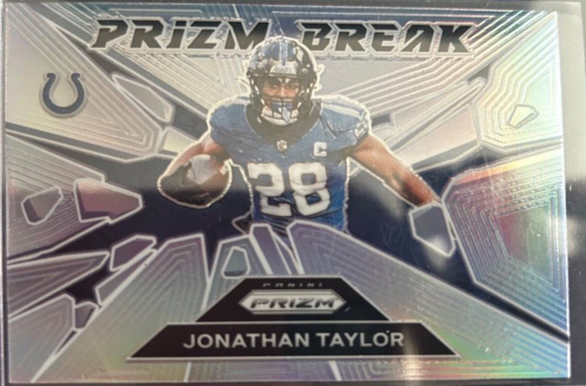 Jonathan Taylor [Silver] #4 Prices | 2024 Panini Prizm Break | Football ...