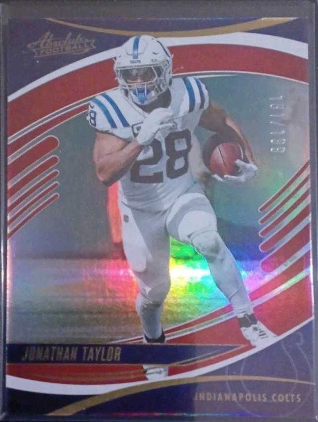 Jonathan Taylor [Spectrum Red] #81 Prices | 2025 Panini Absolute ...