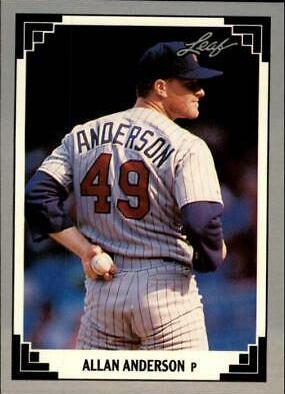 Allan Anderson #259 Prices | 1991 Leaf | Baseball Cards