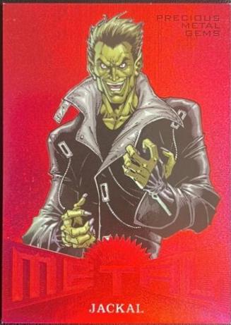 Jackal [Red] #MM49 Prices | Marvel 2017 Spider-Man Metals | Marvel Cards