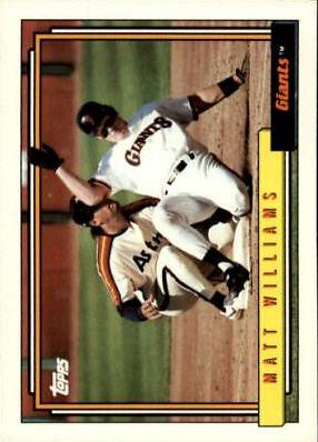 Matt Williams #445 Prices | 1992 Topps | Baseball Cards