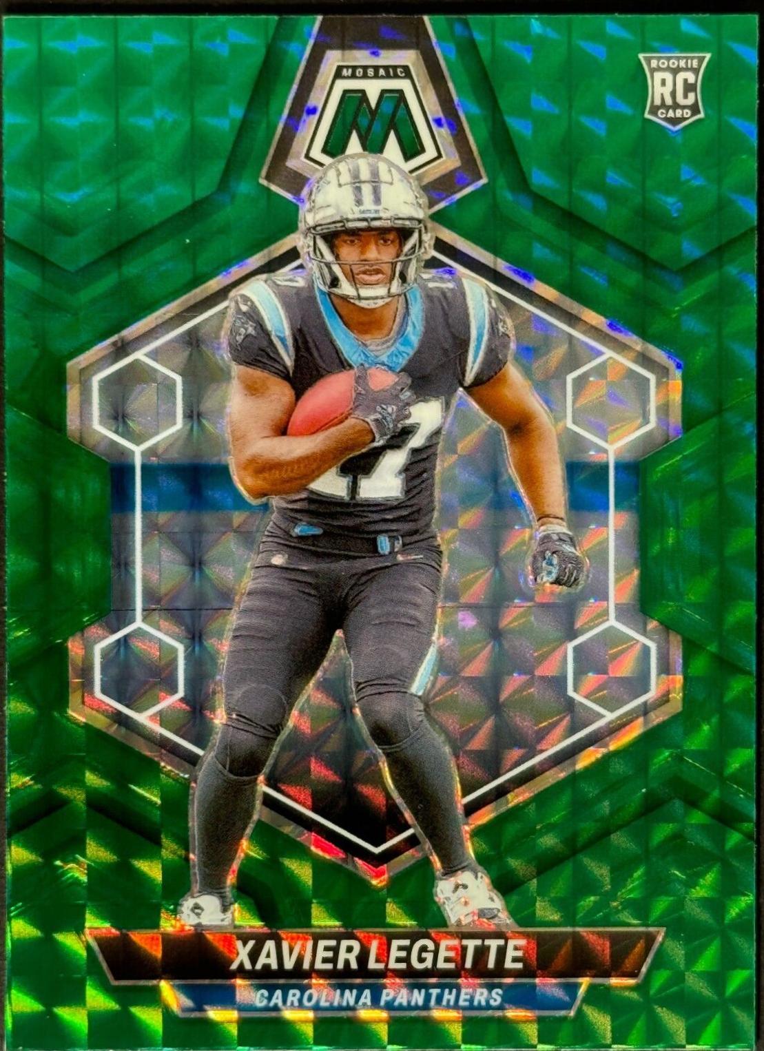 Xavier Legette [Green] #332 Prices | 2024 Panini Mosaic | Football Cards