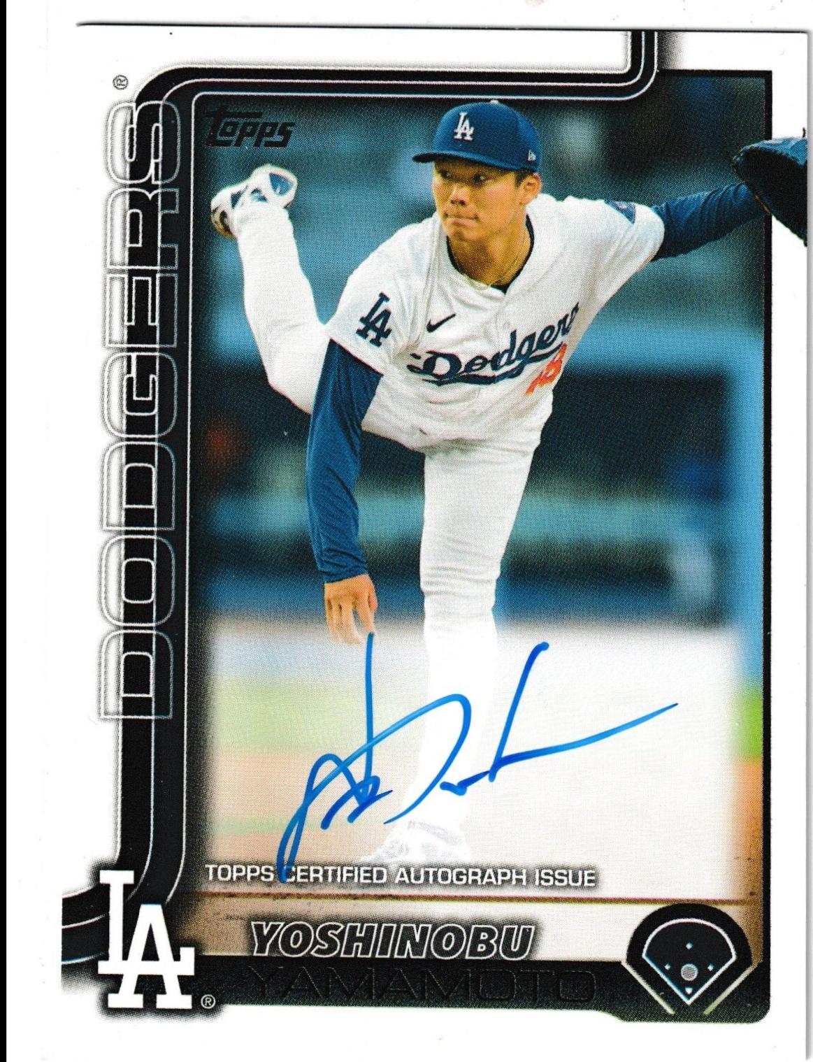 Yoshinobu Yamamoto [Flagship Real One Autograph] #231 Prices | 2025 ...