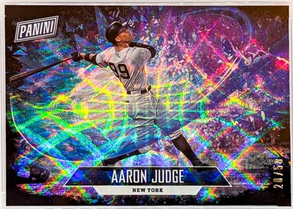 Aaron Judge [Future Frames] #1 Prices | 2018 Panini Father's Day ...