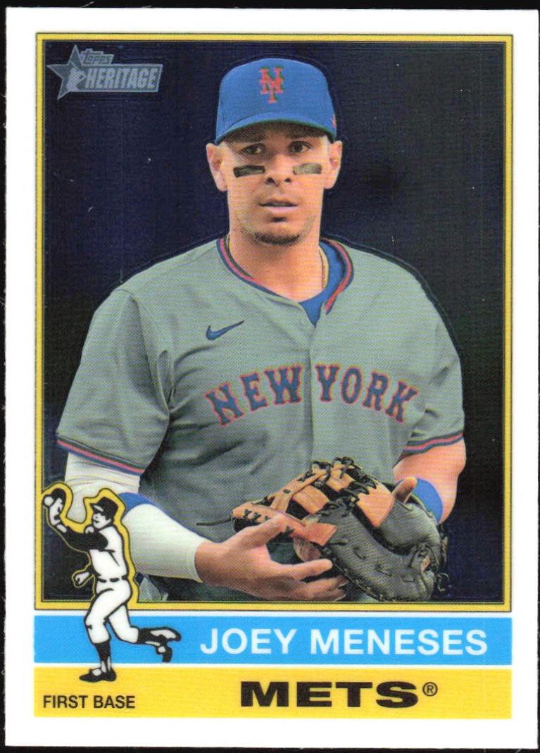 Joey Meneses [Chrome] #495 Prices | 2025 Topps Heritage | Baseball Cards