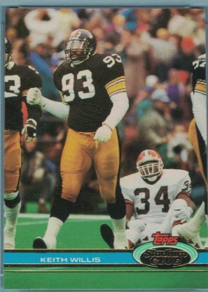 Keith Willis #347 Prices | 1991 Stadium Club | Football Cards