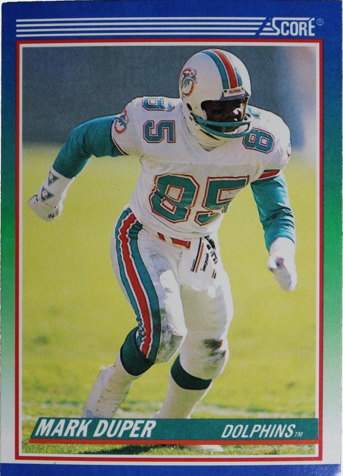 Mark Duper #401 Prices | 1990 Panini Score | Football Cards