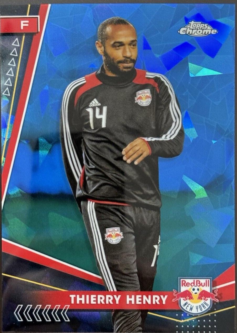 Thierry Henry [Image Variation Sapphire] #14 Prices | 2024 Topps Chrome ...