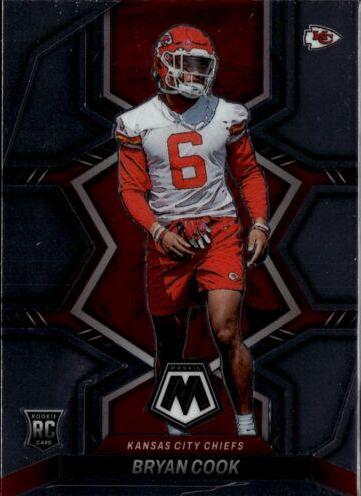 Bryan Cook #397 Prices [Rookie] | 2022 Panini Mosaic | Football Cards