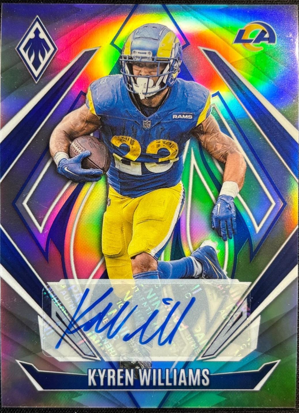 Kyren Williams [Autograph Silver] #101 Prices | 2024 Panini Phoenix ...