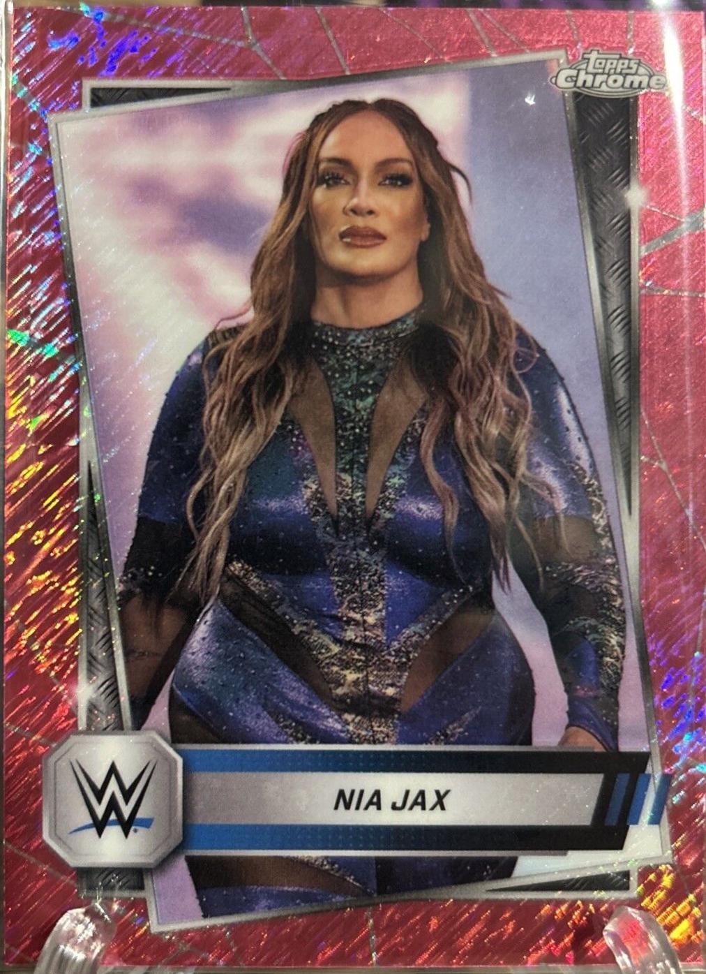 Nia Jax [Pink Shimmer Refractor] #175 Prices | 2025 Topps Chrome WWE ...