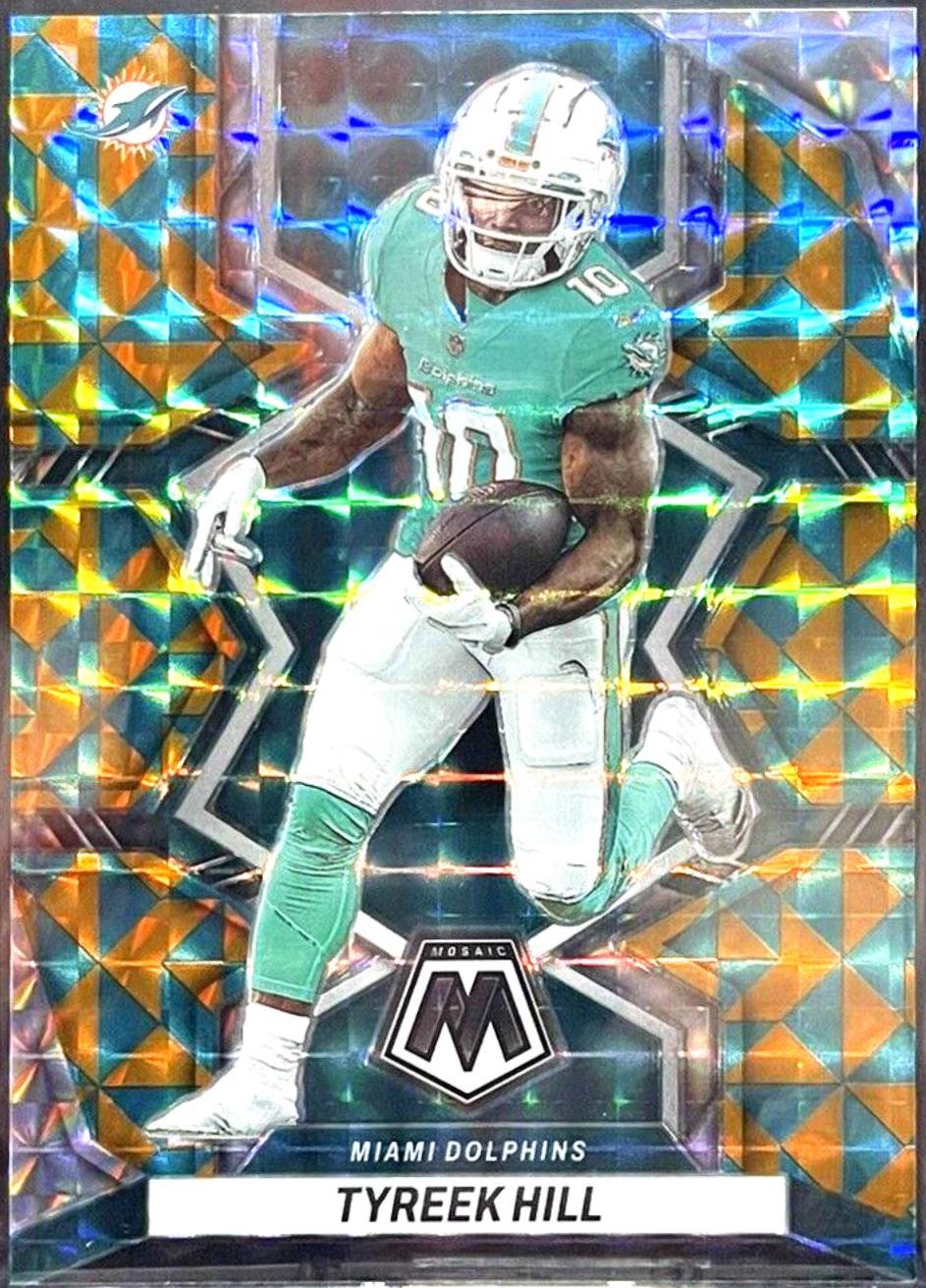 Tyreek Hill [Tessellation] #212 Prices | 2022 Panini Mosaic | Football ...