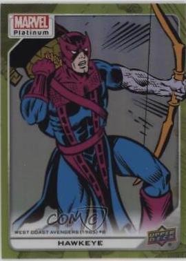 Hawkeye [Yellow Rainbow] #105 Prices | Marvel 2023 Upper Deck Platinum ...