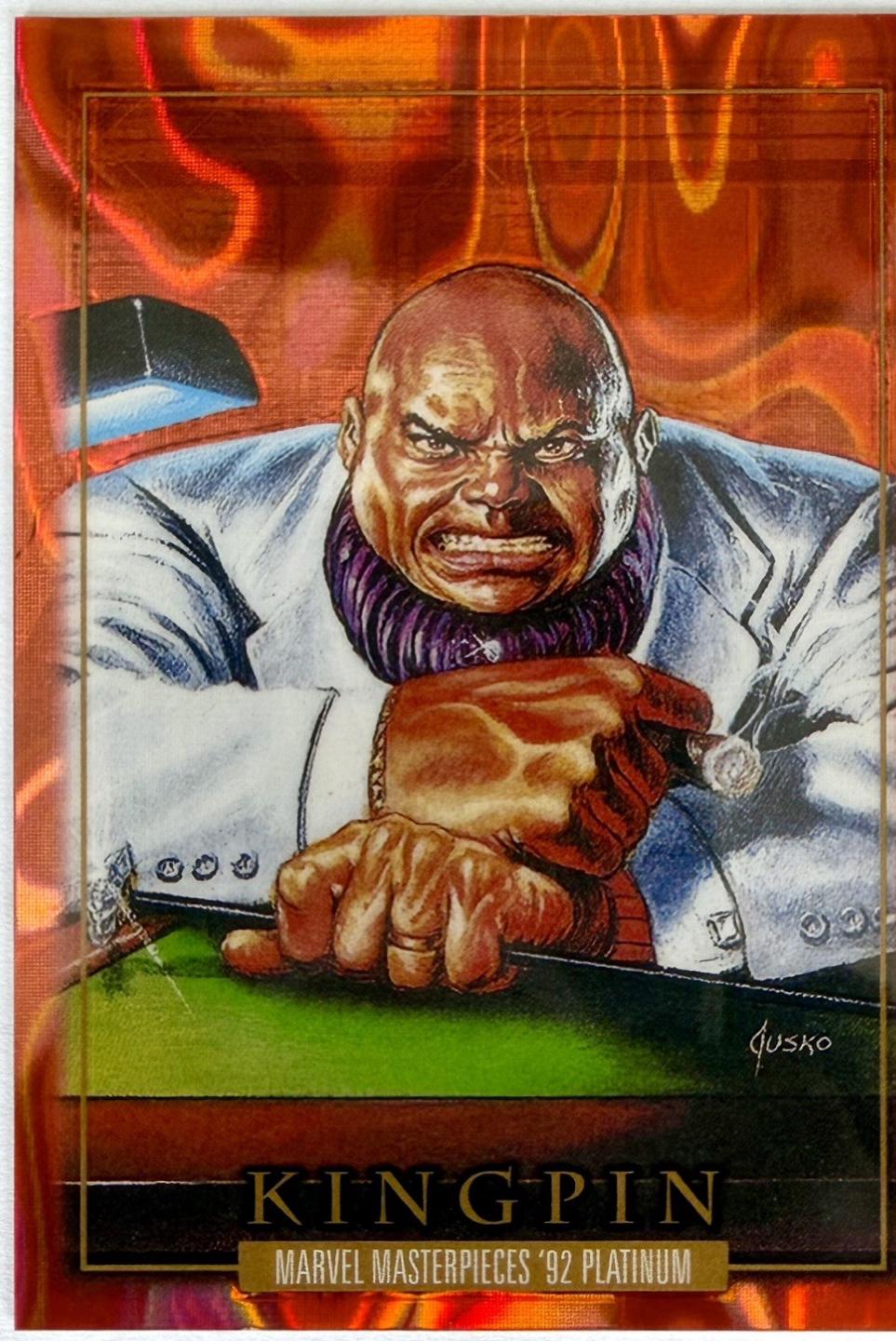 Kingpin [Orange Lava] #43 Prices | Marvel 2024 SkyBox Masterpieces ’92 ...