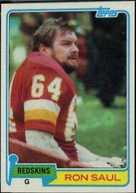 Ron Saul #522 Prices | 1981 Topps | Football Cards