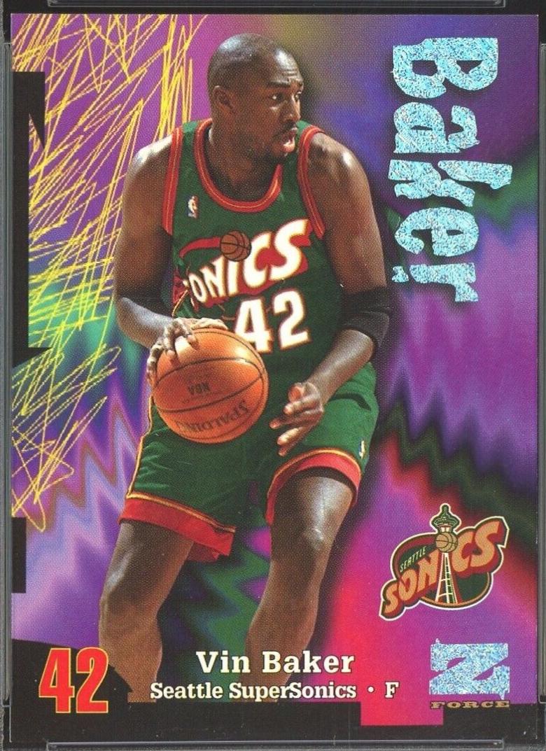 Vin Baker [Rave] #172 Prices | 1997 Skybox Z Force | Basketball Cards
