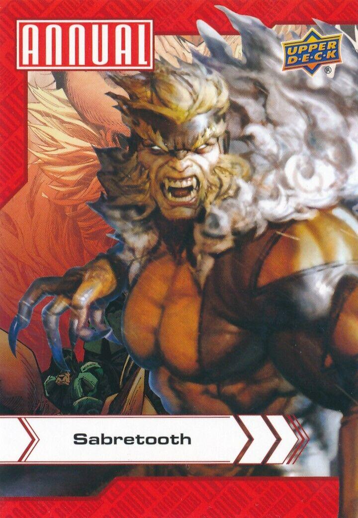 Sabretooth #75 Prices | Marvel 2022 Upper Deck Annual | Marvel Cards