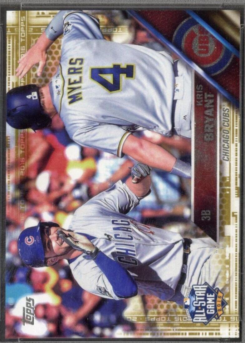 Kris Bryant [All Star Game Logo Gold] #US294a Prices | 2016 Topps ...