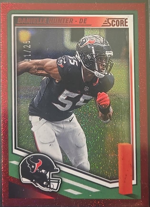 Danielle Hunter [Red Zone] #42 Prices | 2025 Panini Score | Football Cards