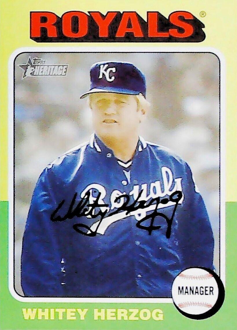 Whitey Herzog #146 Prices | 2024 Topps Heritage | Baseball Cards