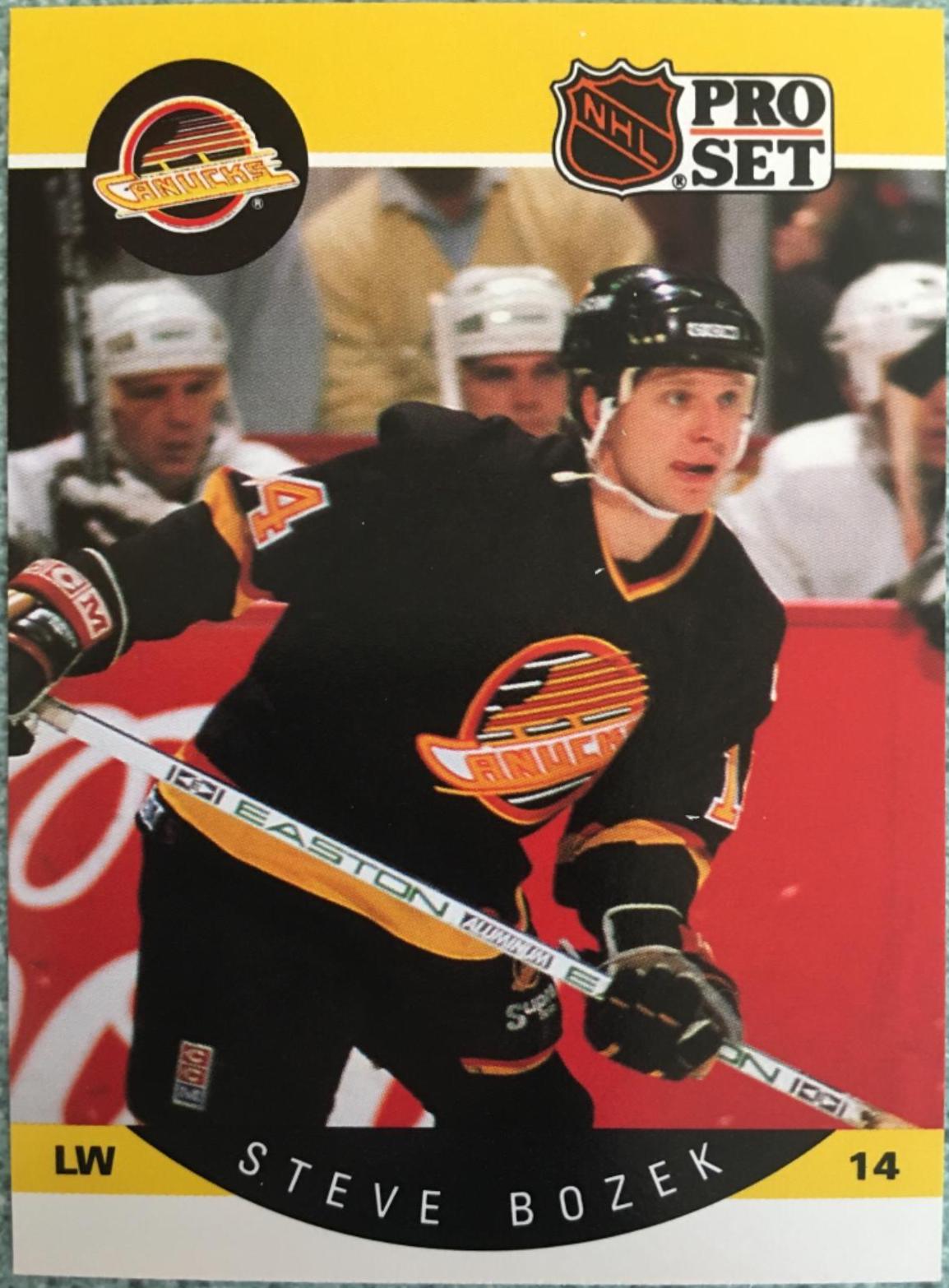 Steve Bozek #293 Prices | 1990 Pro Set | Hockey Cards