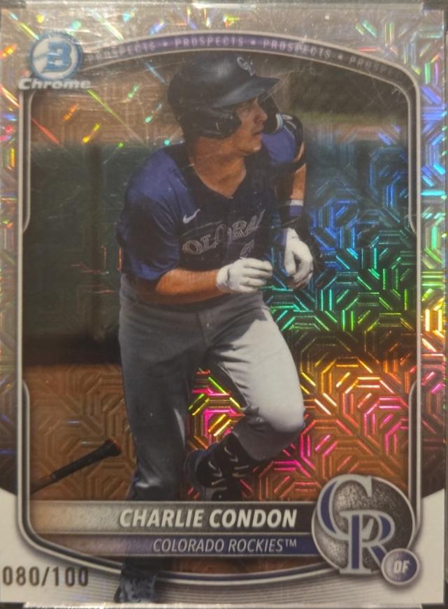 Charlie Condon [Steel Metal Mega Refractor] #BCP-248 Prices | 2025 ...