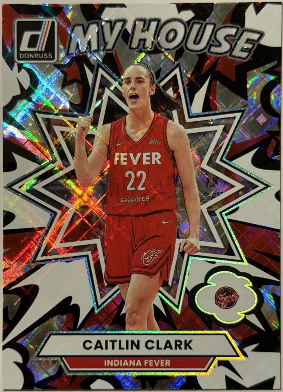 Caitlin Clark [Diamond] #4 Prices | 2025 Panini Donruss WNBA My House ...