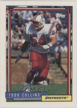 Todd Collins #662 Prices | 1992 Topps | Football Cards