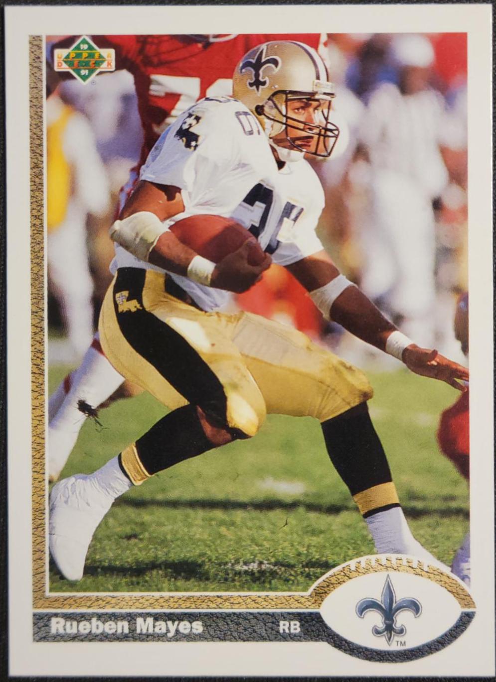 Rueben Mayes #230 Prices | 1991 Upper Deck | Football Cards
