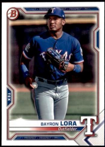 Bayron Lora #BP-139 Prices | 2021 Bowman Paper Prospects | Baseball Cards