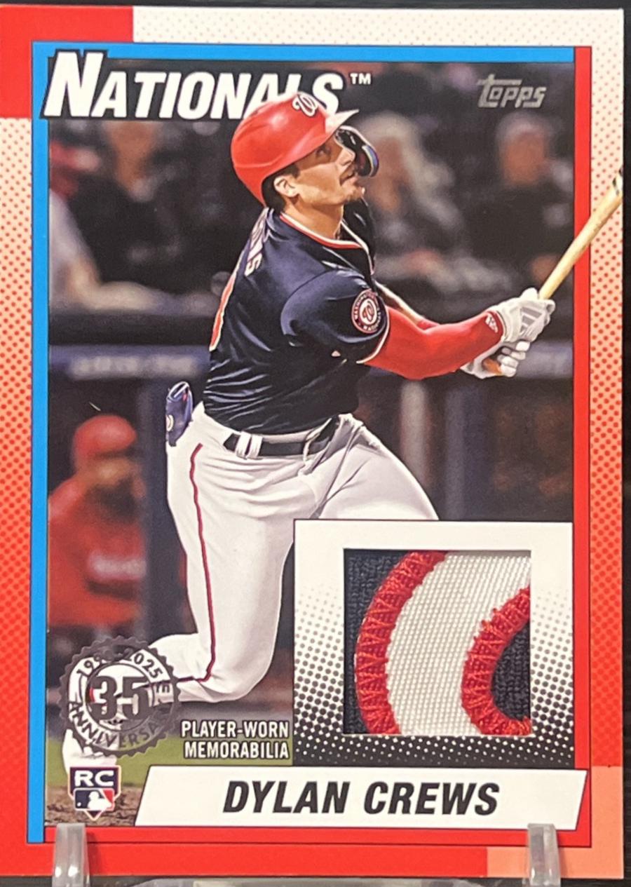 Dylan Crews [Platinum] #T90R-DC Prices | 2025 Topps 1990 Relic ...